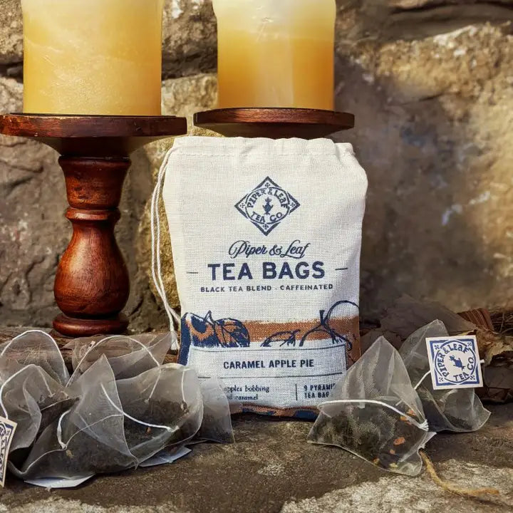 Piper & Leaf Caramel Apple Pie - 9 Tea Bags – A Fern and a Feather ...