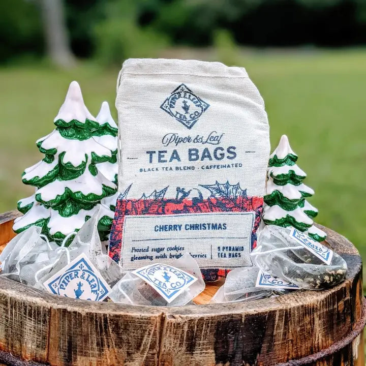 Piper & Leaf Cherry Christmas - 9 Tea Bags – A Fern and a Feather ...