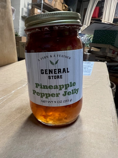 Pineapple Five Pepper Jelly 9 oz – A Fern and a Feather General Store